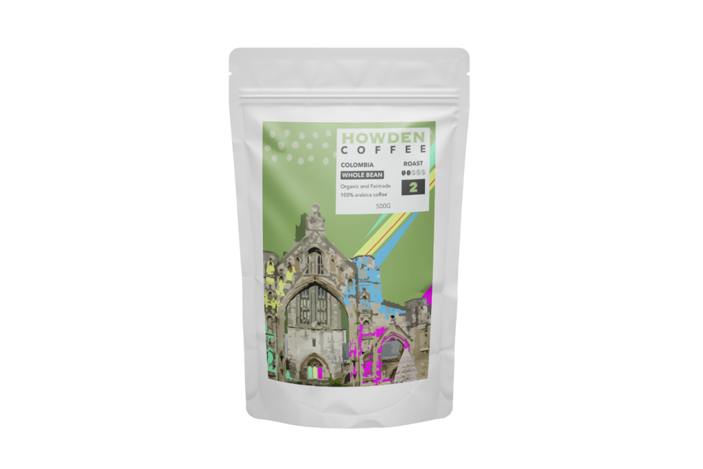 Organic Fairtrade Colombia 12 x 500g Coffee Beans | Howden Coffee